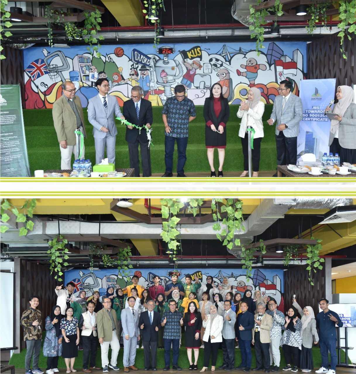 Launching ISO 9001:2015 Management System Jakarta Business School - jbs ...